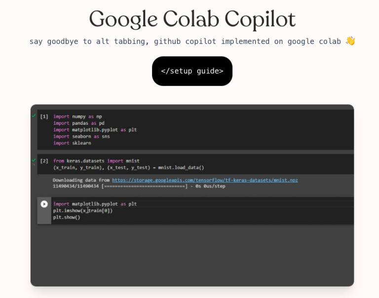 Google Colab Copilot - The AI Bucket
